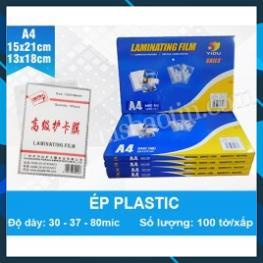 GIẤY ÉP PLASTIC A4 DÀY 80MIC HỘP 100 TỜ) | Shopee Việt Nam