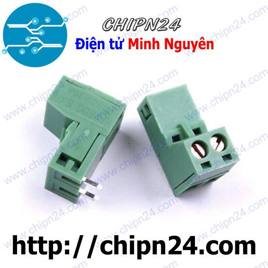 [4 CÁI] (F57) Domino 2EDG5.08 Cong 2P (Terminal, Cầu đấu dây cọc nguồn 5.08 5.08mm) | Shopee ...