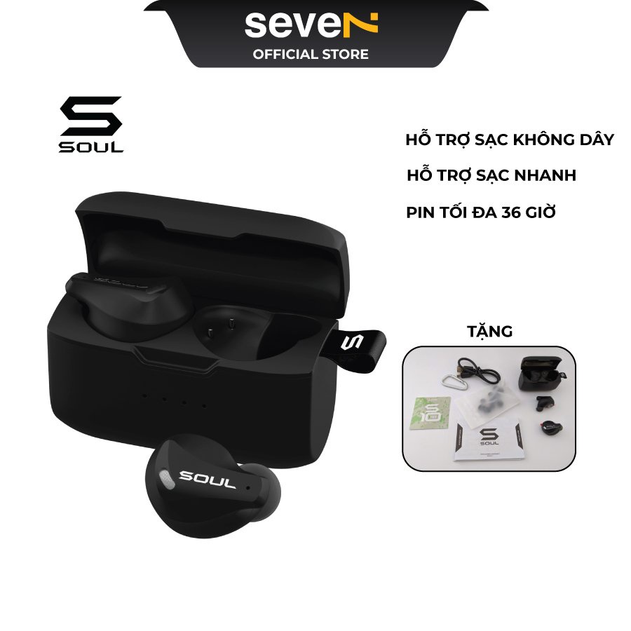 Tai NgheTWS SOUL Emotion Pro, Chống Ồn Hybrid ANC BT 5.1, 6 Micro, Thời ...