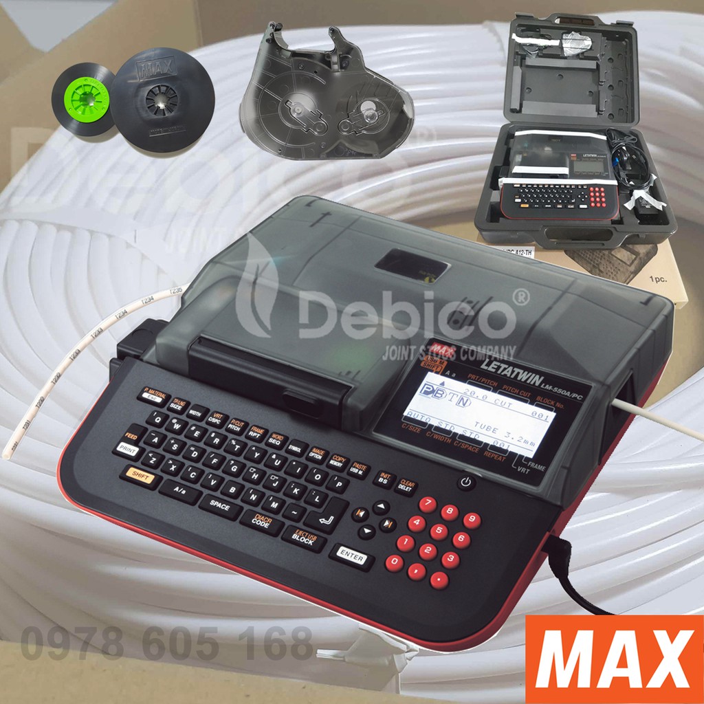 Máy in ống lồng đầu cốt LM-550A3/PC MAX Japan | Shopee Việt Nam