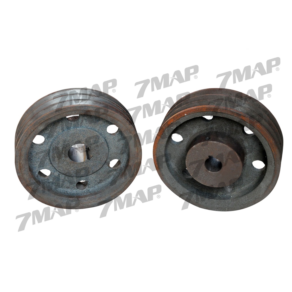 Ròng Rọc Dẫn Động Puly Buly Pulley Gang 220 x 3 Rãnh B Hàng Dày ...