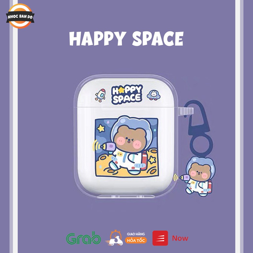 Vỏ bao đựng tai nghe bluetooth Air 2 pod pro, case mẫu đẹp cute, air 1 ...