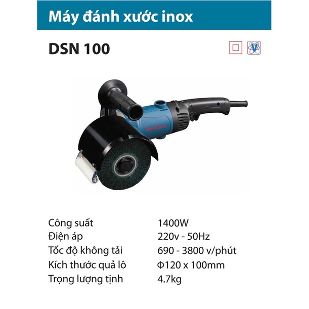 MÁY ĐÁNH XƯỚC/ BÓNG INOX DSN 100 DONGCHENG 1400W | Shopee Việt Nam