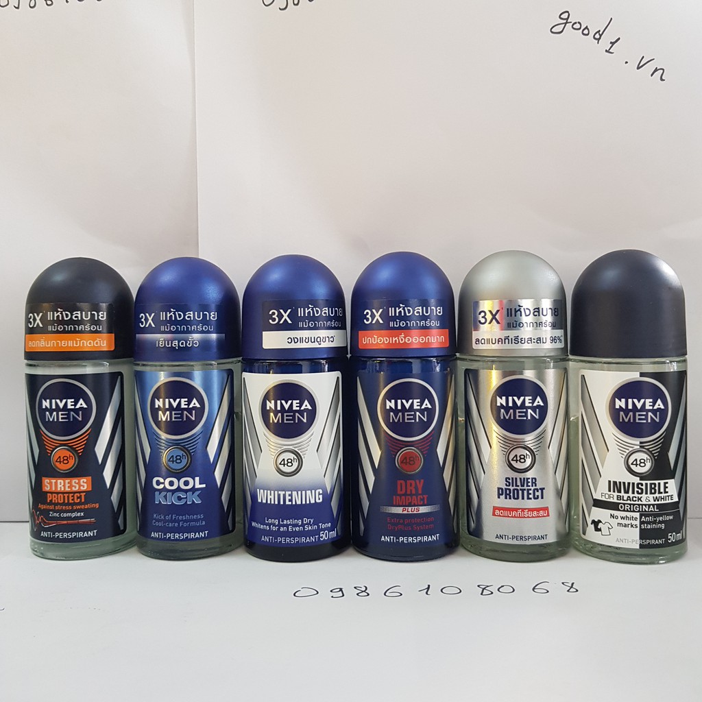 Lăn khử mùi Nivea Men Thái Lan 50ml | Shopee Việt Nam