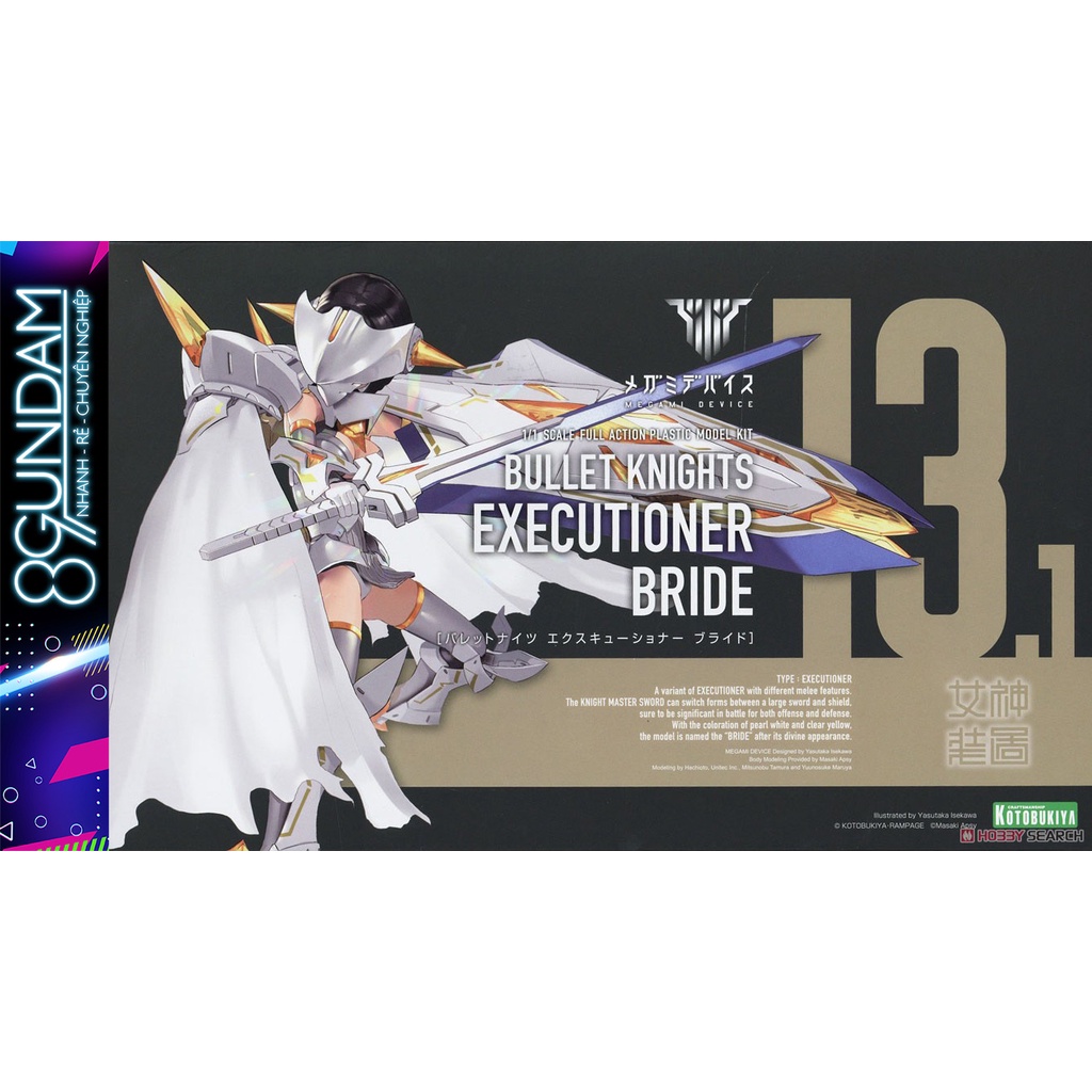 Mô Hình Lắp Ráp Megami Device 13.1 Bullet Knights Executioner Bride ...
