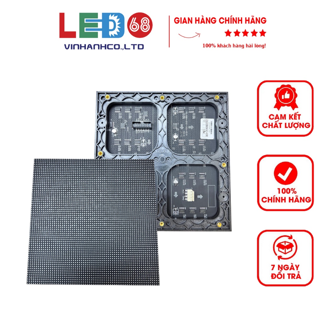 Module led P3 Full Color Indoor Chế Độ Quét 1/32 Scan Cấu Hình Cao Dễ ...