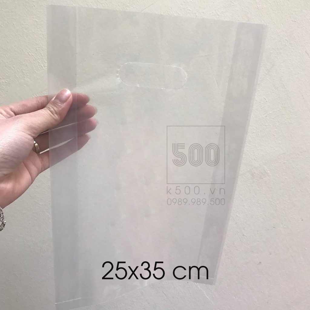 COMBO 100 Túi Nilon Đựng Hàng Trong Suốt Khổ 25x35cm - Có Sẵn | Shopee ...