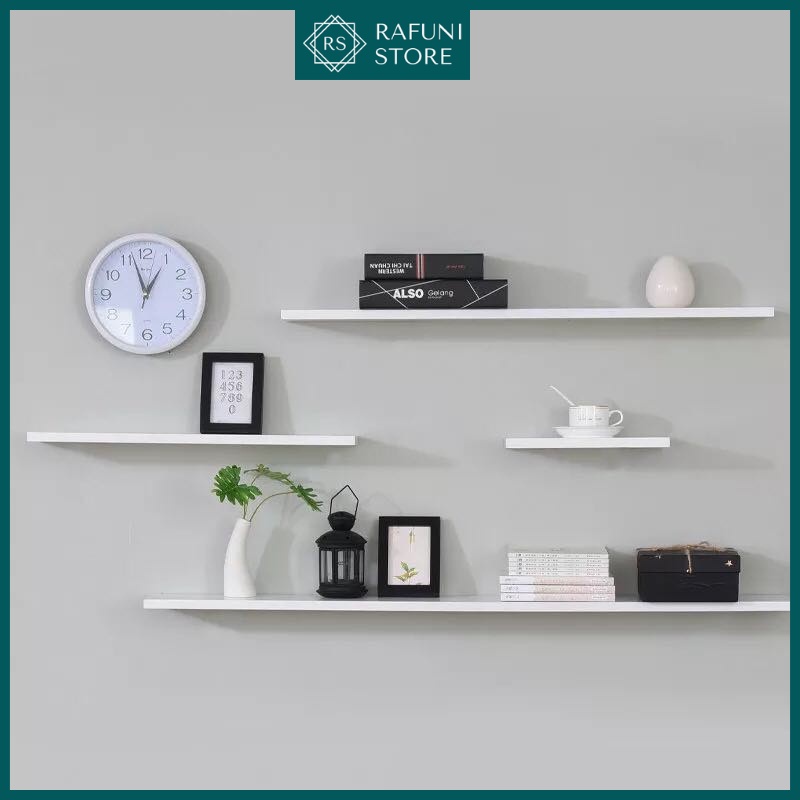 Kệ Gỗ Treo Tường Rafuni Có Chiều Sâu 15cm Và Chiều Dài Đến 120cm Màu ...