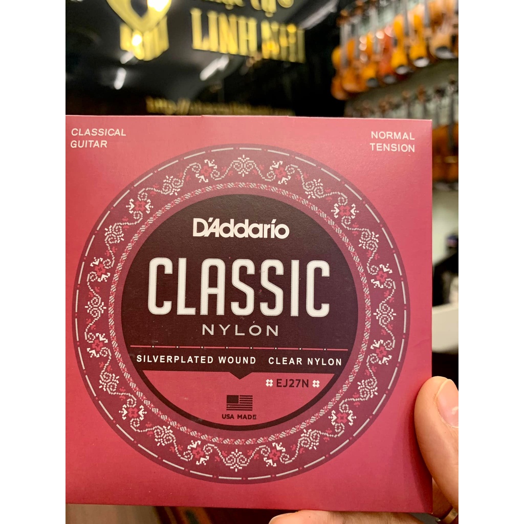 Dây đàn guitar classic D'Addario EJ27N, EJ45, EJ46, EJ49 chính hãng giá ...