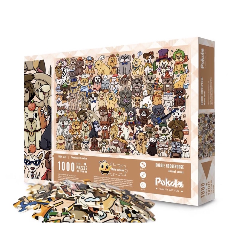 Bộ tranh ghép Pokolo 1000pcs | Shopee Việt Nam