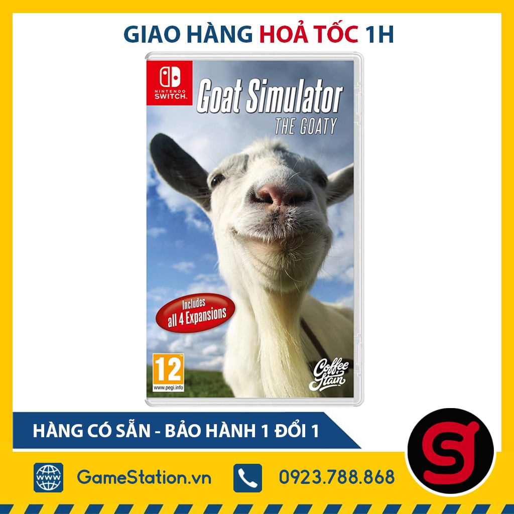 Game Goat Simulator: The Goaty - Cho Máy Nintendo Switch | Shopee Việt Nam