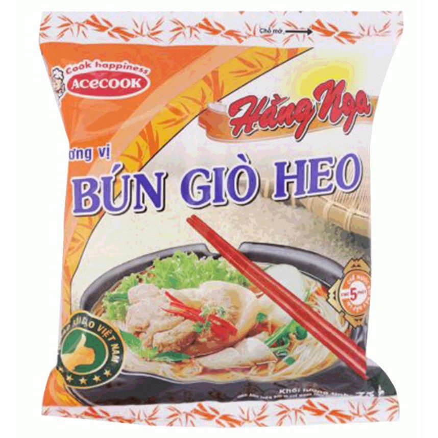 Bún Giò Heo Hằng Nga Gói 75G | Shopee Việt Nam