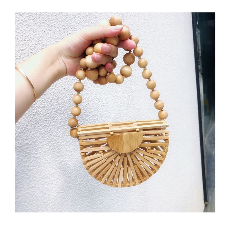 Túi Cói Túi Tre Mini hàng siêu đẹp nhất | Shopee Việt Nam