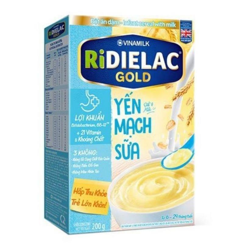 Bột Ăn Dặm Yến Mạch Sữa Vinamilk Ridielac (200g) | Shopee Việt Nam