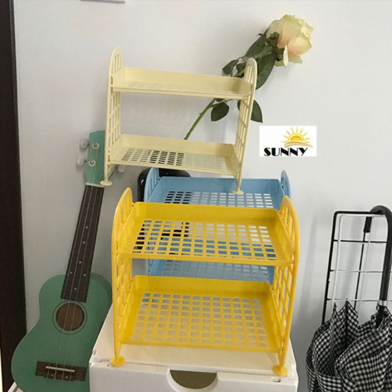 Kệ mini 2 tầng Ulzzang đa dụng | Shopee Việt Nam