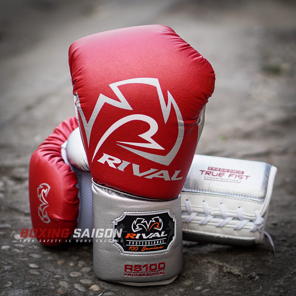 Găng tay boxing Rival RS100 Professional Sparring - Đỏ | Shopee Việt Nam