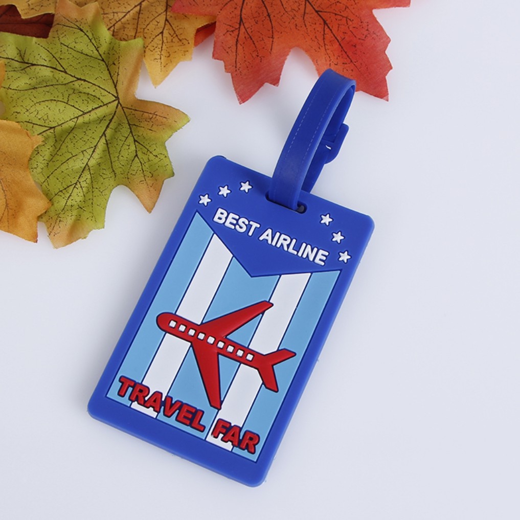 [Được chọn mẫu] Thẻ name tag gắn vali hành lý hình chữ nhật phong cách ...