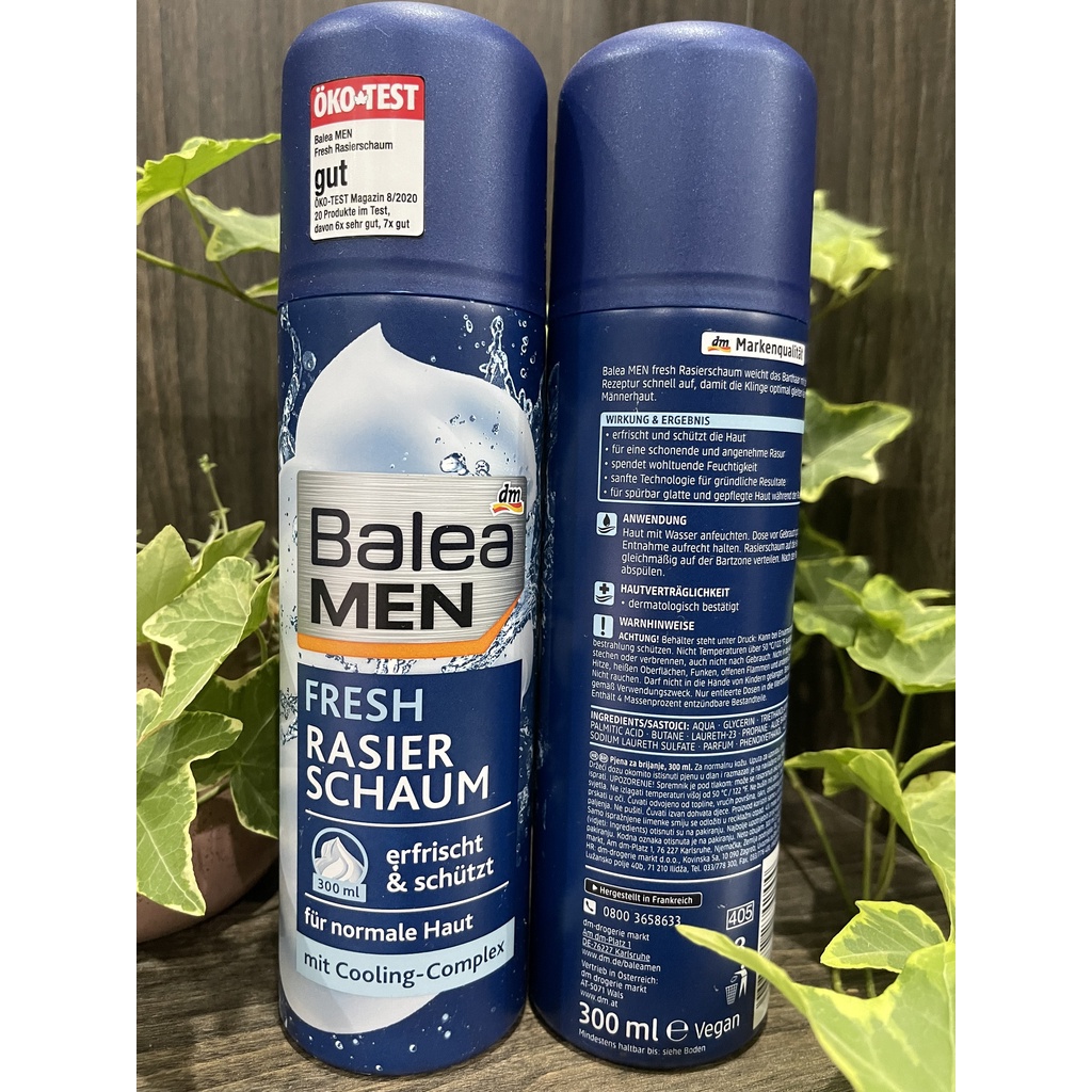 [BALEA MEN] BỌT/GEL CẠO RÂU BALEA, SENSITIVE RASIER SCHAUM ,75ML ...