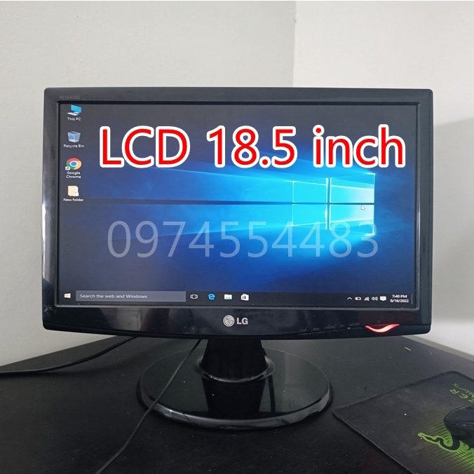 Màn hình LCD 18.5 inch LG W1943SE hiển thị còn rất đẹp | Shopee Việt Nam
