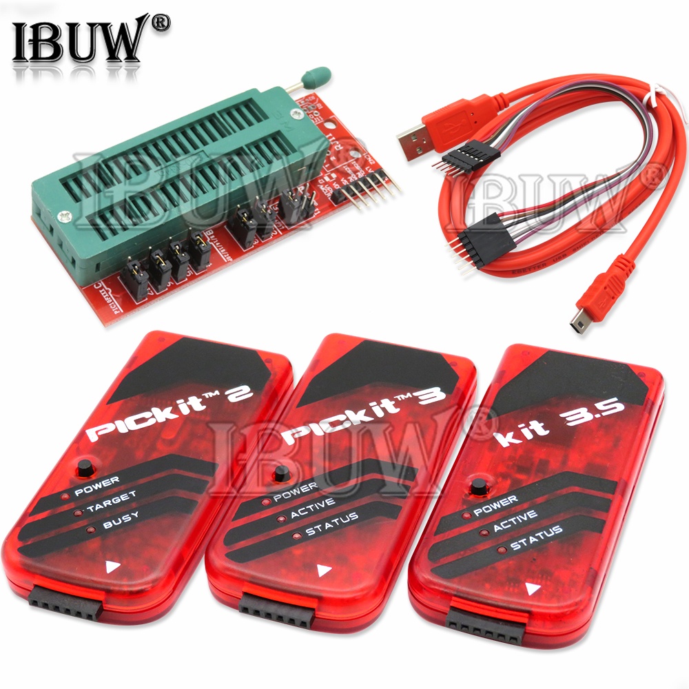 1 Bộ Điều Hợp Lập Trình PICKIT2 PICKIT3 PICKIT3.5 Với Cáp PIC ICD2 Universal | Shopee Việt Nam