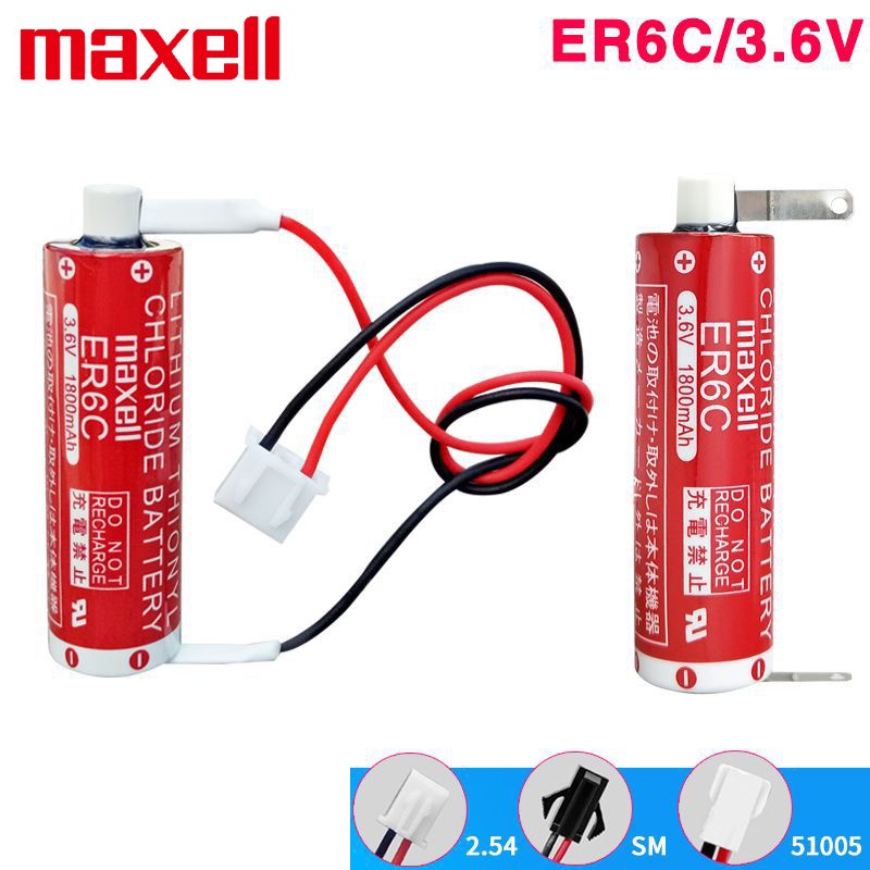 Pin Maxell ER6C 3.6V PLC Mitsubishi FX2N FX1N FX2N-48MT F2-40BL chính ...