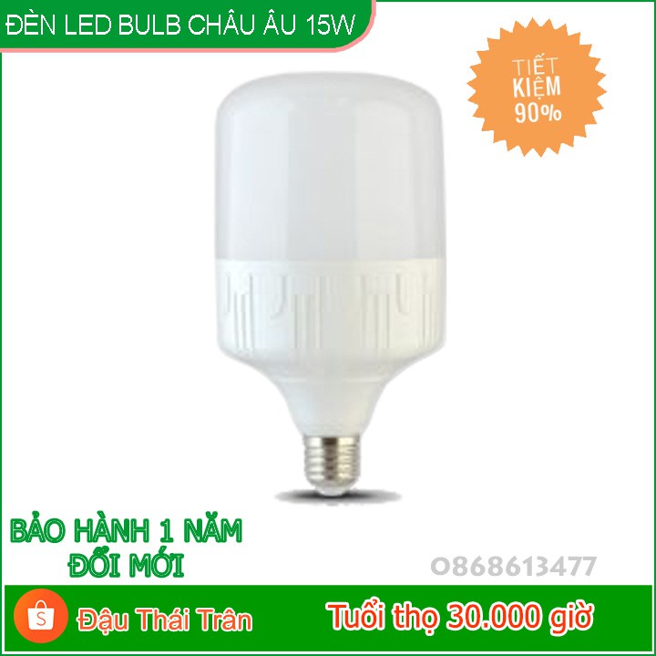 Bóng đèn LED tròn 15W | Shopee Việt Nam