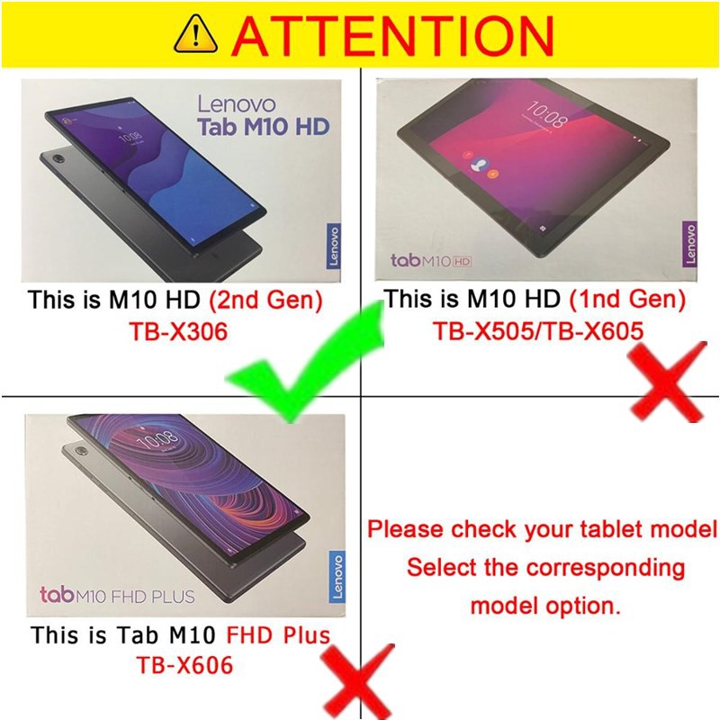 Ốp da chống sốc cho Lenovo Tab M10 Hd 2nd Gen Tb-X306F TB-X306X | Shopee Việt Nam