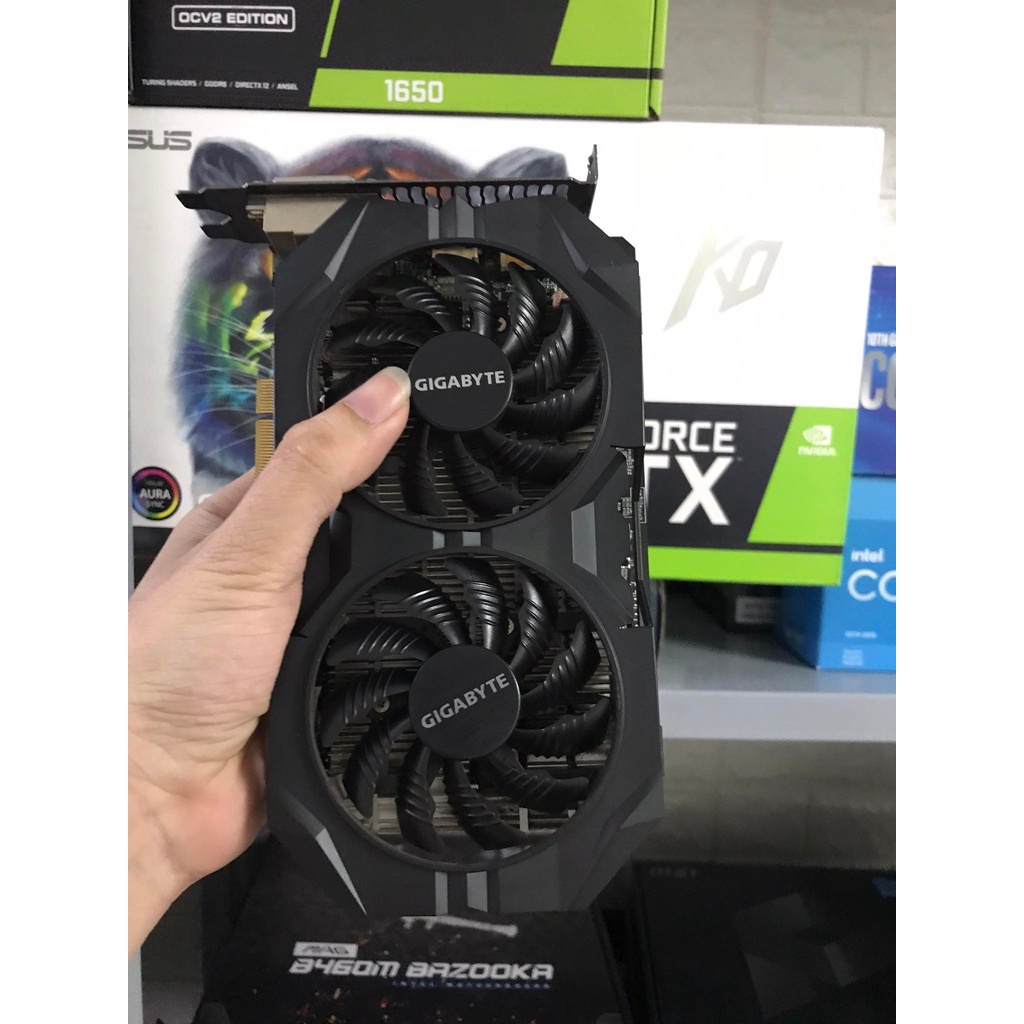 VGA Gigabyte GTX950 2G DDR5 2 Fan Chính Hãng sáng đẹp | Shopee Việt Nam