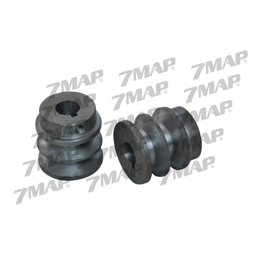 Ròng Rọc Dẫn Động Buli Puly Buly Pulley Gang 70 x 2 Rãnh Hàng Đặc ...