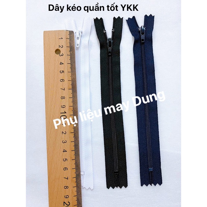 dây kéo YKK loại tốt giá 1 sợi dài 17cm | Shopee Việt Nam