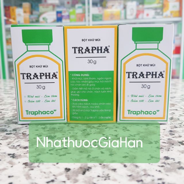 Bột khử mùi Trapha | Shopee Việt Nam