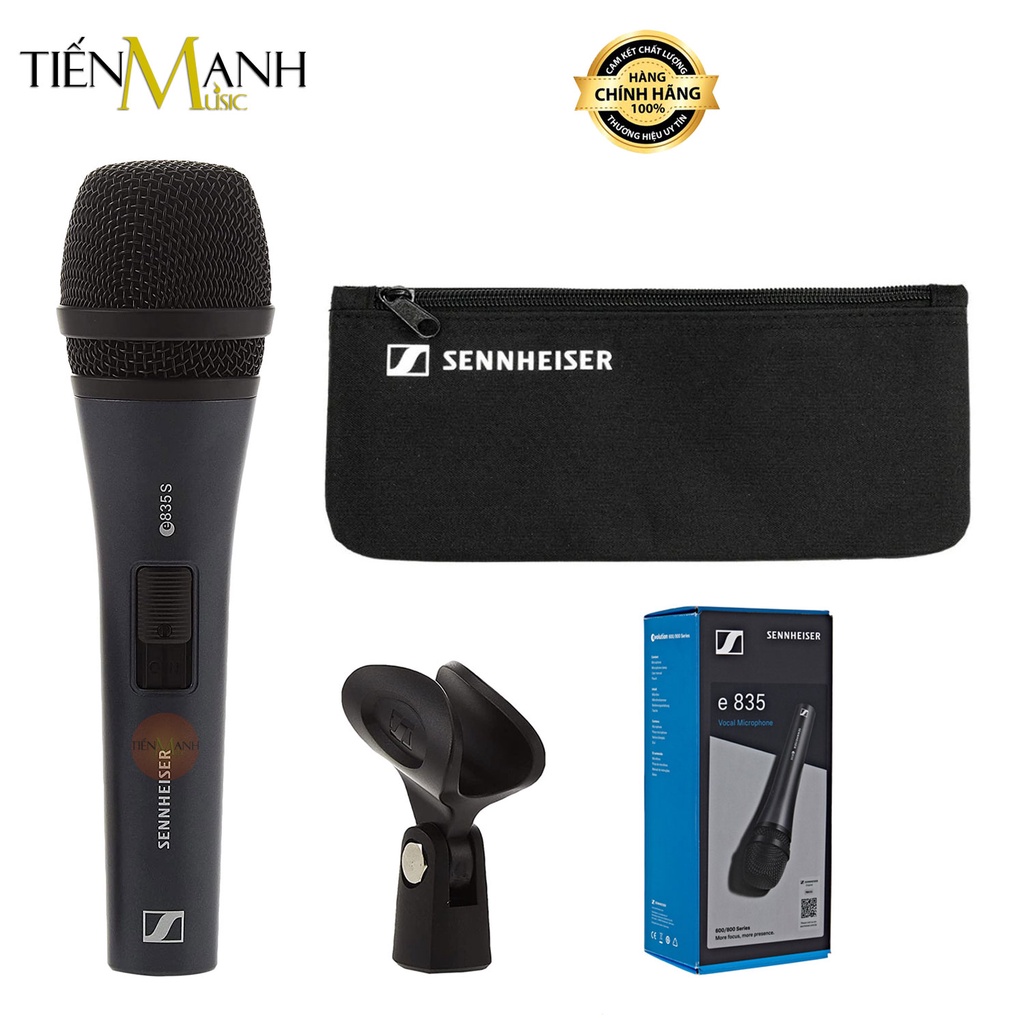 [Chính Hãng] Micro Cầm Tay Sennheiser E835S Có Công Tắc - Mic Cardioid ...