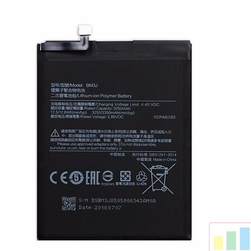Pin thay xịn cho Xiaomi Mi 8 Lite (BM3J) dung lượng 3350mAh Zin mayz ...