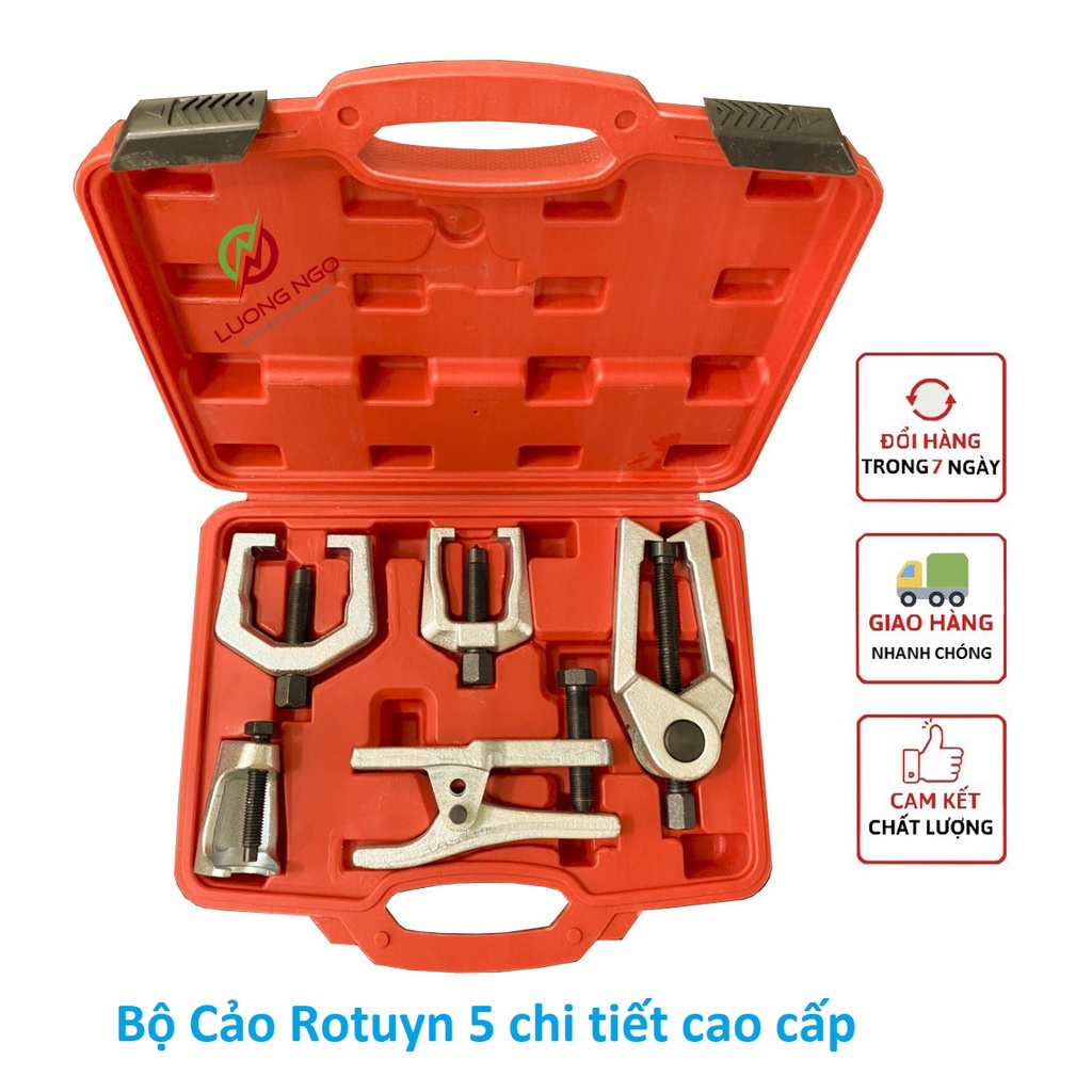 Bộ Cảo Rotuyn 5 chi tiết cao cấp ,Vam rotuyn sửa ô tô | Shopee Việt Nam