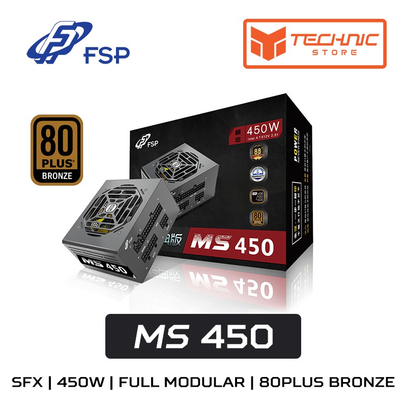 Nguồn máy tính FSP MS450 450W SFX | Shopee Việt Nam