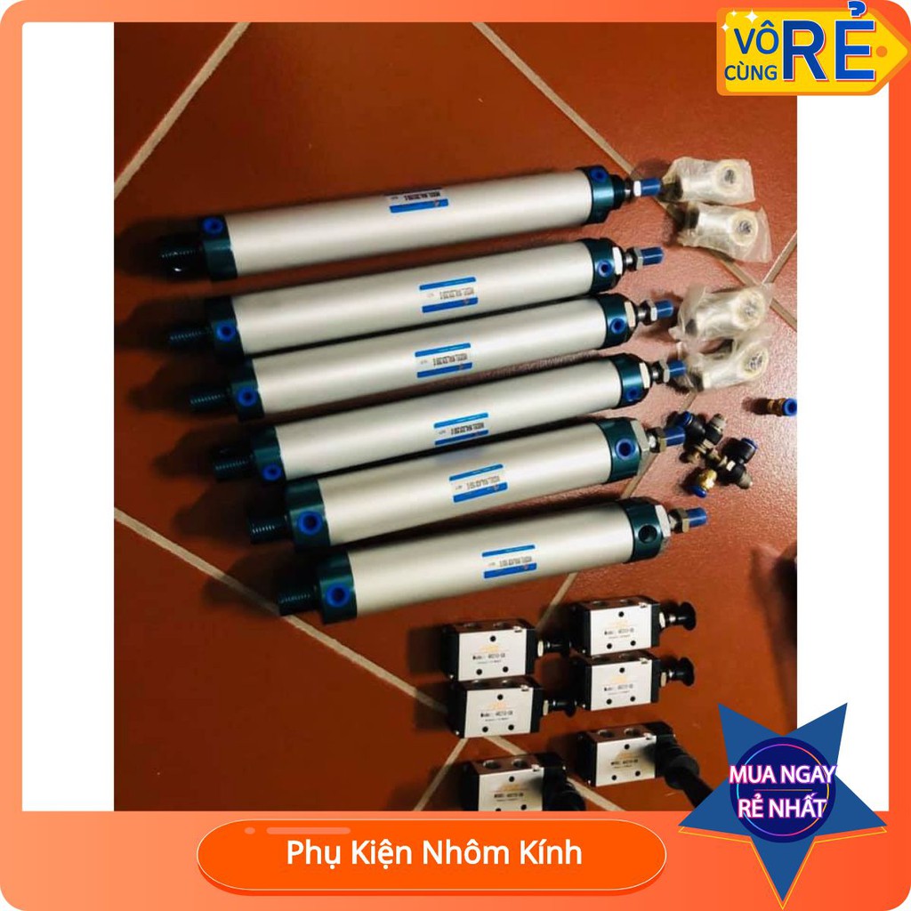 Pittong kẹp hơi 32x75, 20x100, 32x80, tay kẹp nhôm - ALUTECHMACHINE ...