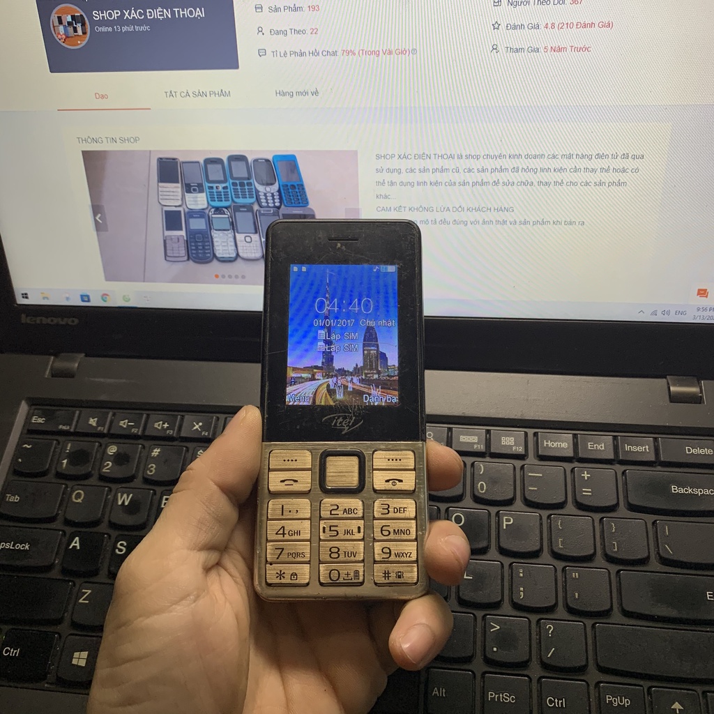 Xác điện thoại Itel it5613 | Shopee Việt Nam