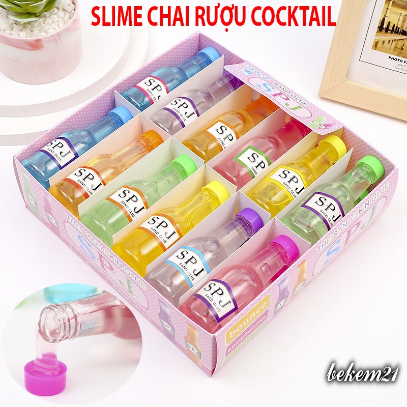(12 Màu) Slime chai CockTail Rio-SPJ 12 màu thiết kế độc đáo ấn tượng ...