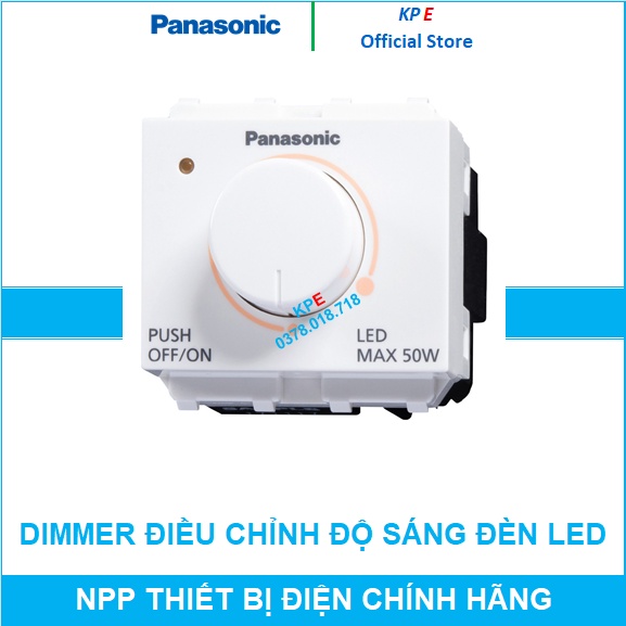 DIMMER DIMER BỘ ĐIỀU CHỈNH ĐỘ SÁNG ĐÈN LED WIDE Pana PANASONIC ...
