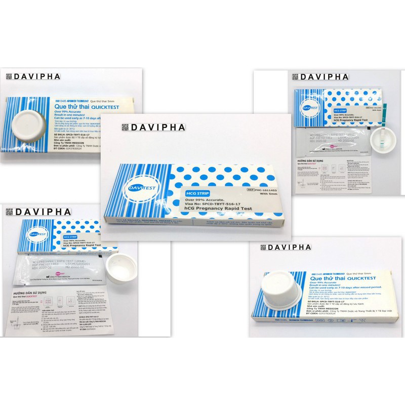 Que Thử Thai QUICK TEST version 5.0 (HCG Pregnancy Rapid Test ...