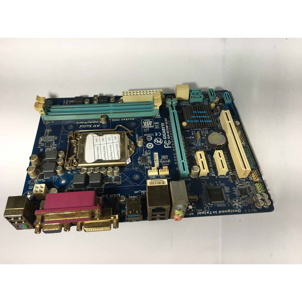 MAINBOARD GIGABYTE GA B75M-D3V | Shopee Việt Nam
