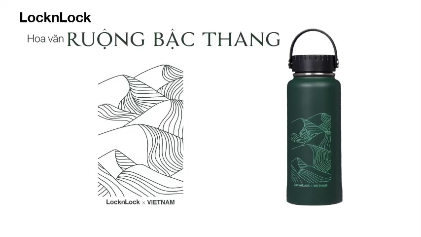 Bình giữ nhiệt LocknLock Riga 897ml LHC4160, Hàng chính hãng, phiên bản ...