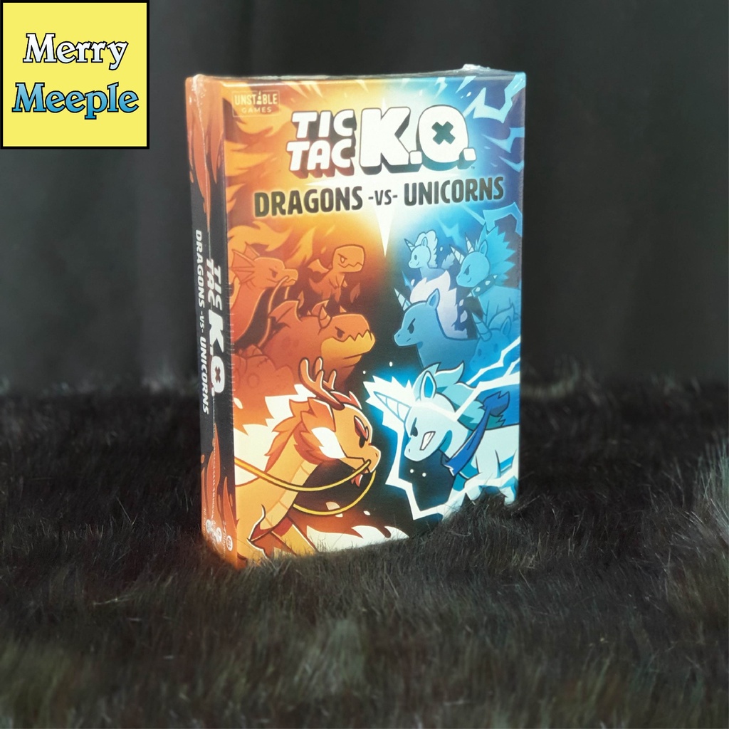 [US] Tic Tac K.O.: Dragons vs. Unicorns - Trò Chơi Board Game | Shopee Việt Nam