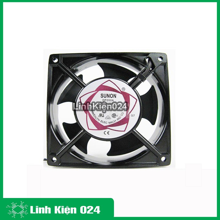 Quạt tản nhiệt SUNON 220-240VAC 0.14A Taiwan 12x12cm | Shopee Việt Nam