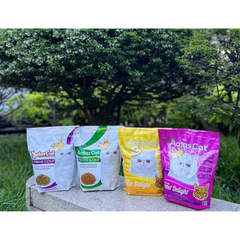 THỨC ĂN CHO MÈO AATAS CAT GOURMET DELIGHT (1,2kg) | Shopee Việt Nam
