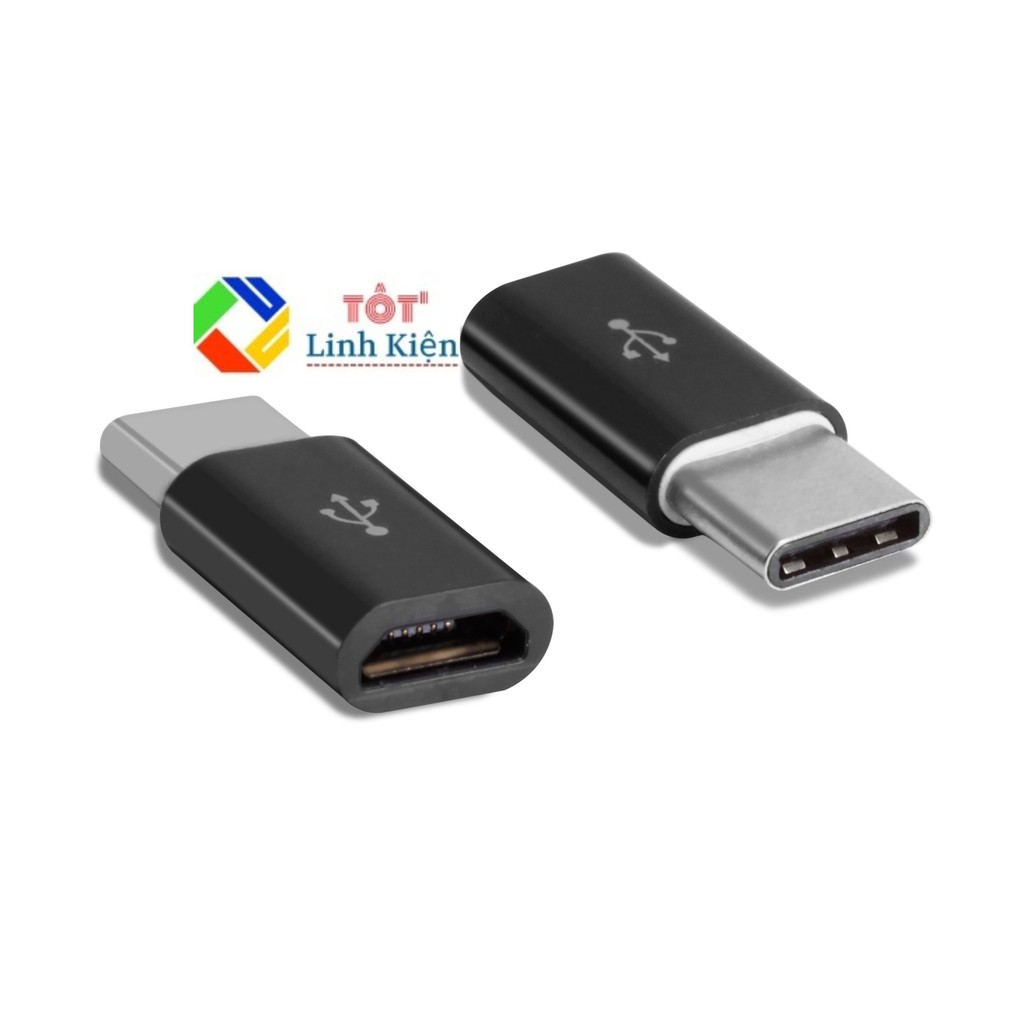 Đầu Chuyển Từ Micro Usb Qua USB Type C dành cho Raspberry Pi 4 | Shopee ...