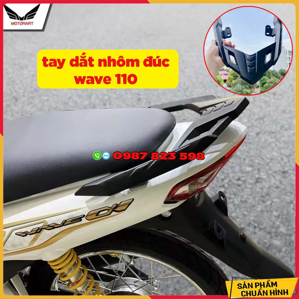 Tay Dắt ( Cảng Sau) Nhôm Đúc Wave a 110 2017-2022, Wave Blade, RSX FI ...