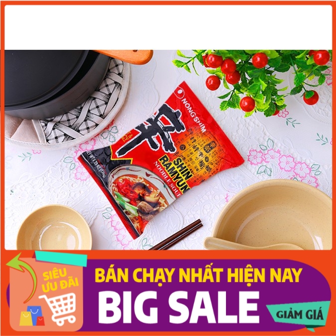 Mì Shin gói 120gr Hàn Quốc | Shopee Việt Nam