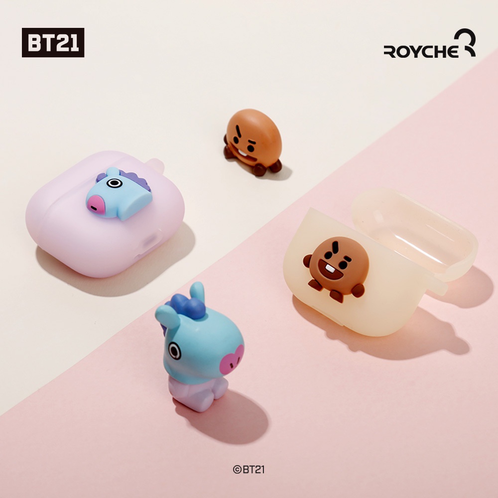 BT21 Airpod 3rd gen jelly case có sẵn đủ nhân vật | Shopee Việt Nam