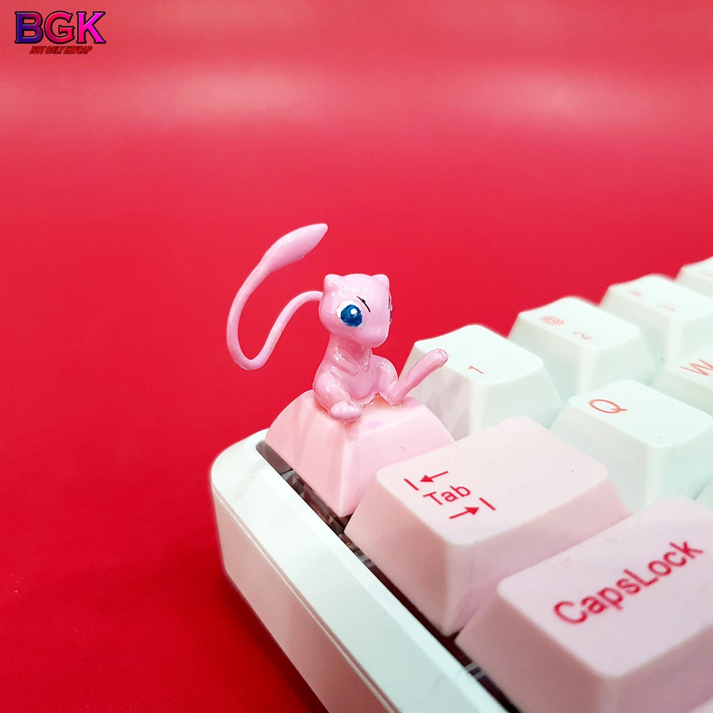 Keycap lẻ hình Nhân Vật Mew Trong Anime Pokêmon Chibi siêu dễ thương ...